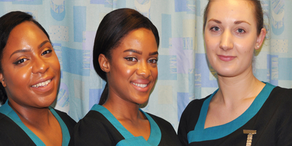 University beauty therapy trio star at top spa