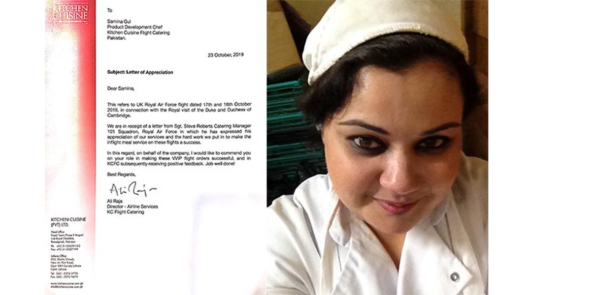 Chef Samina cooks for Prince William and Kate during Pakistan tour