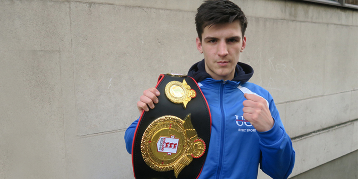 UCB boxer Ben "The Bomber" Vaughan claims fourth title