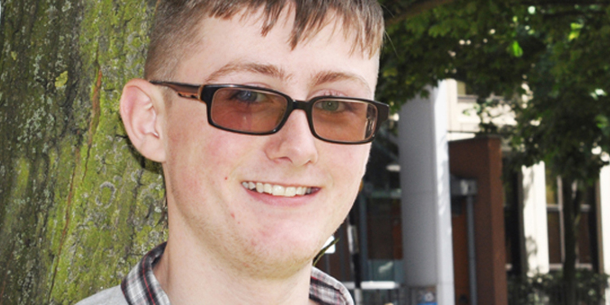 Kieran's got a bright future in hospitality thanks to UCB