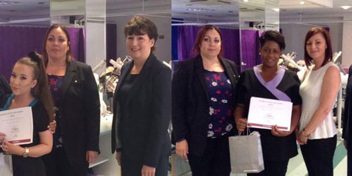 Elouise and Natasha are Dermalogica Students of the Year