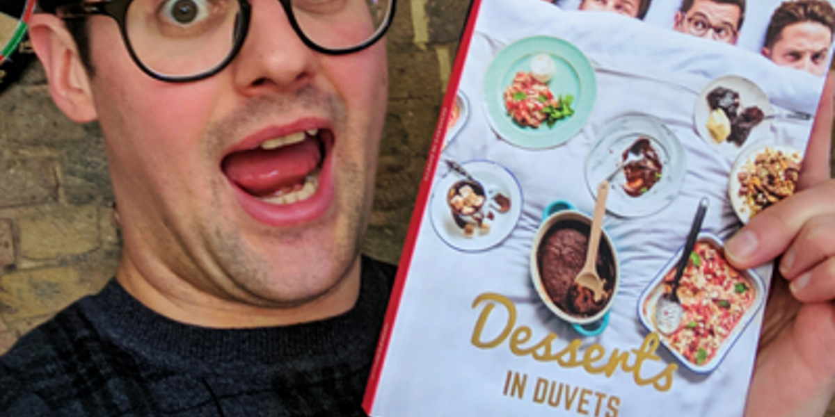 UCB's online cooking star bigs up reading and shares page turners for ...