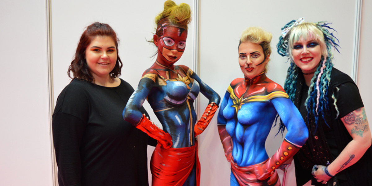 Wonder Woman body art to beautiful bridal hair - UCB wins big at ...