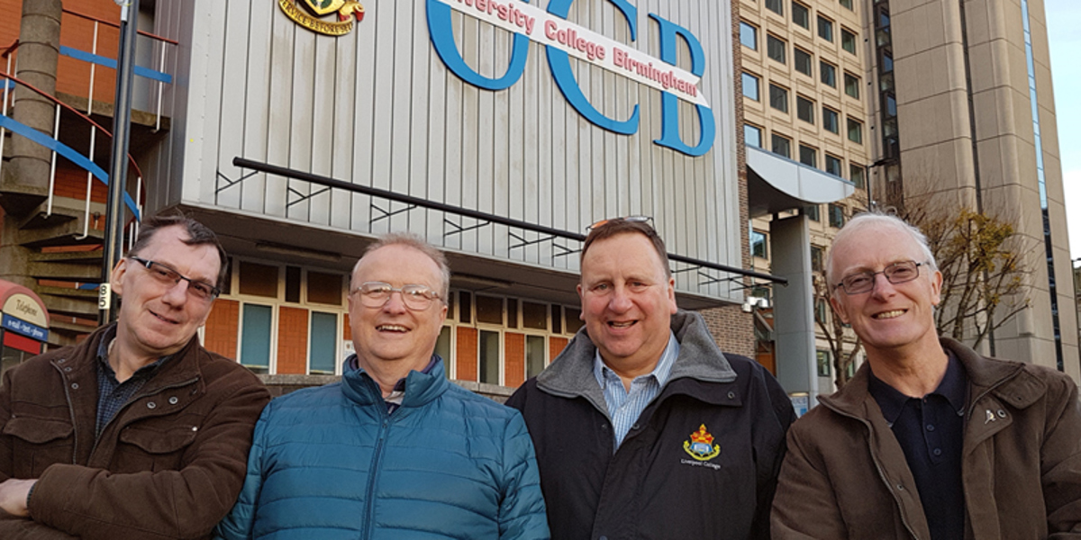 Four alumni return to find UCB transformed - 49 years after graduating