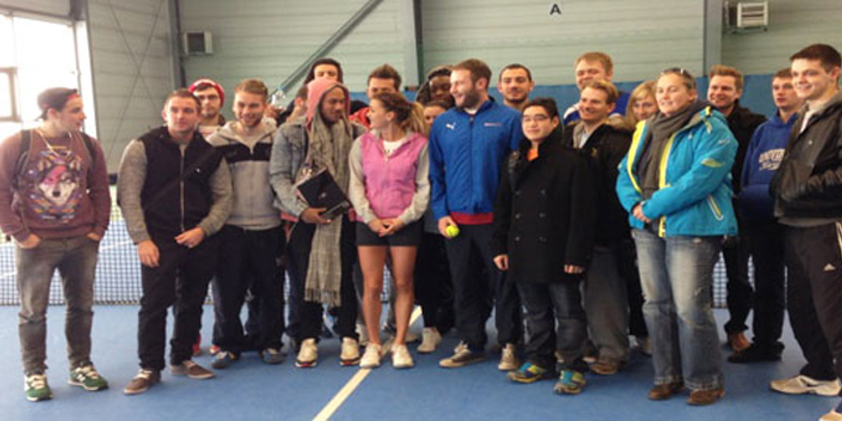 BA Sports Management students visit Poland