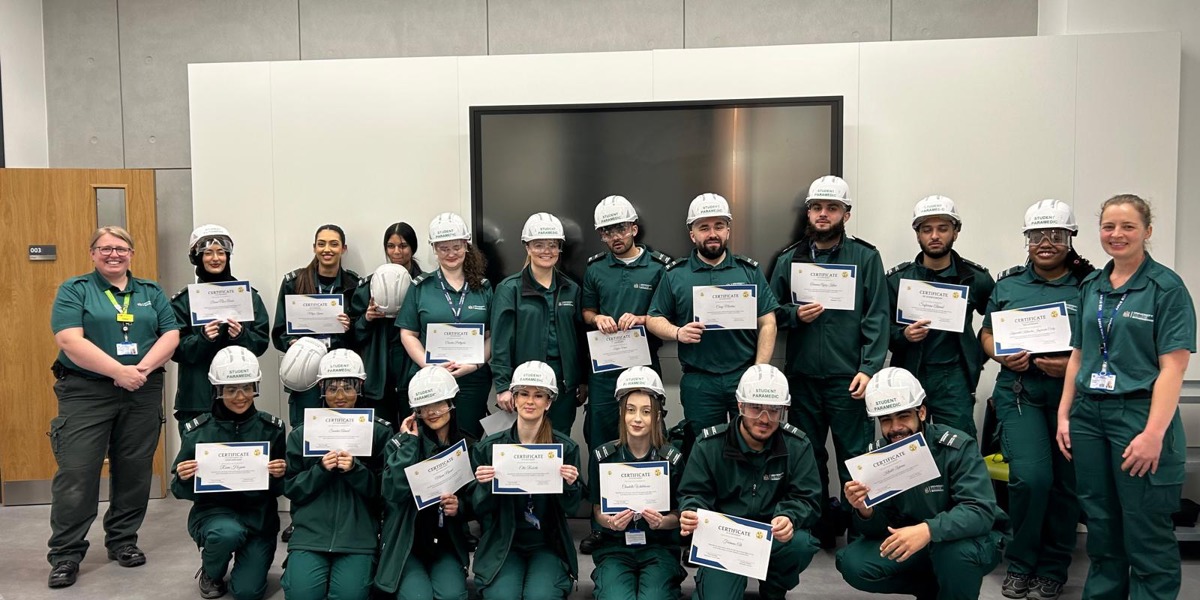 New paramedic science course students embark on first front-line ...